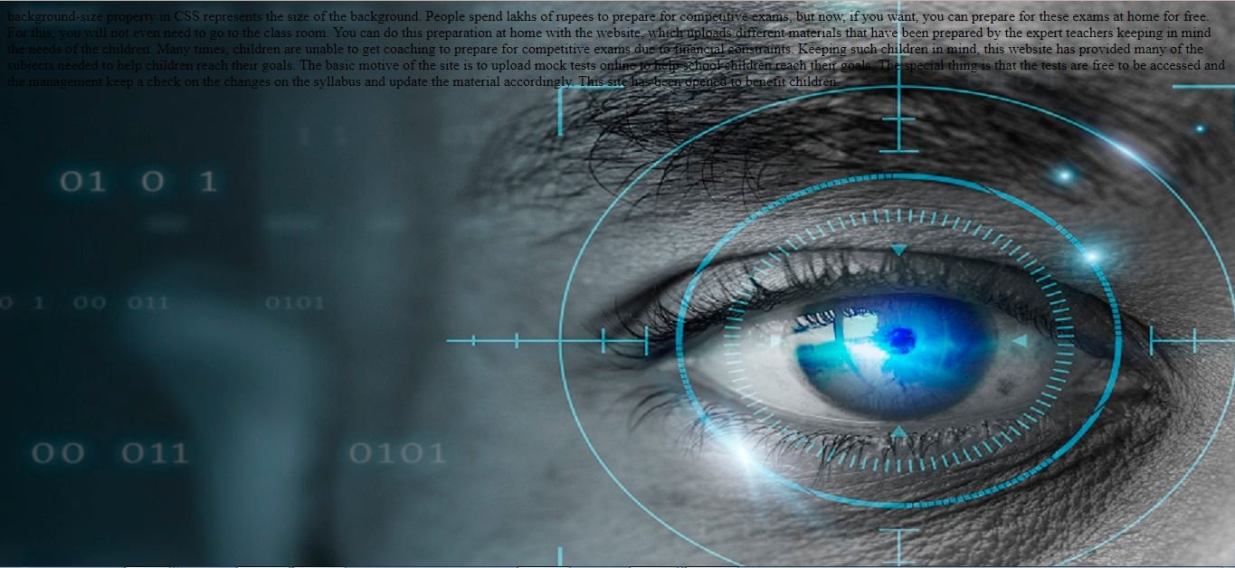 II. background-image in CSS image on the element's background. Awesome😂 ...