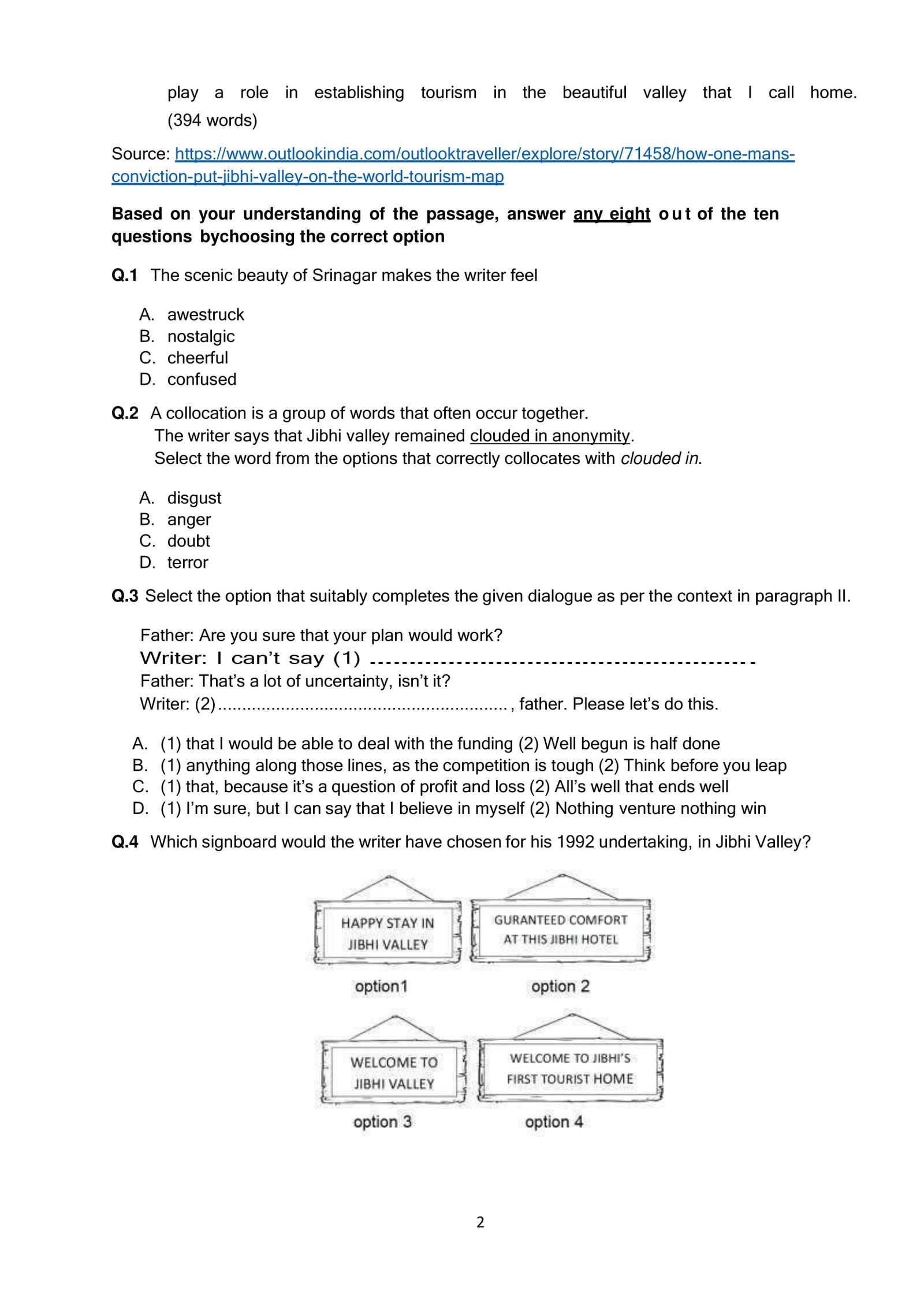 CBSE Class 12 English Core Sample Question Paper 2022 - Education Idol