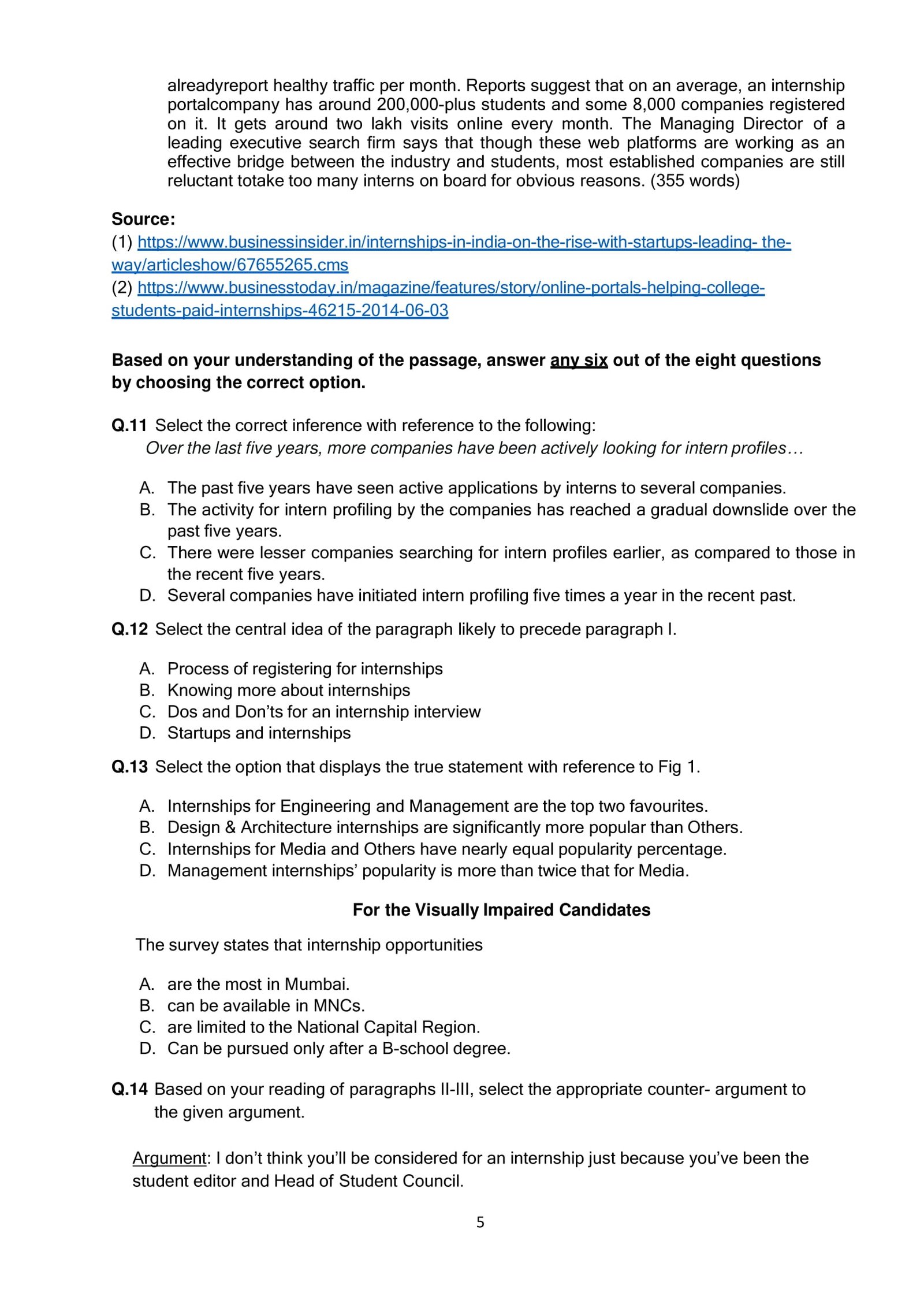 CBSE Class 12 English Core Sample Question Paper 2022 - Education Idol