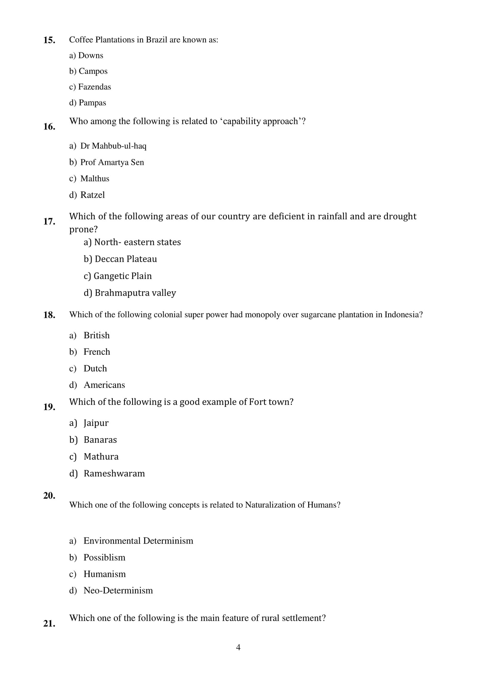 CBSE Class 12 Geography Sample Question Paper 2022 - Education Idol