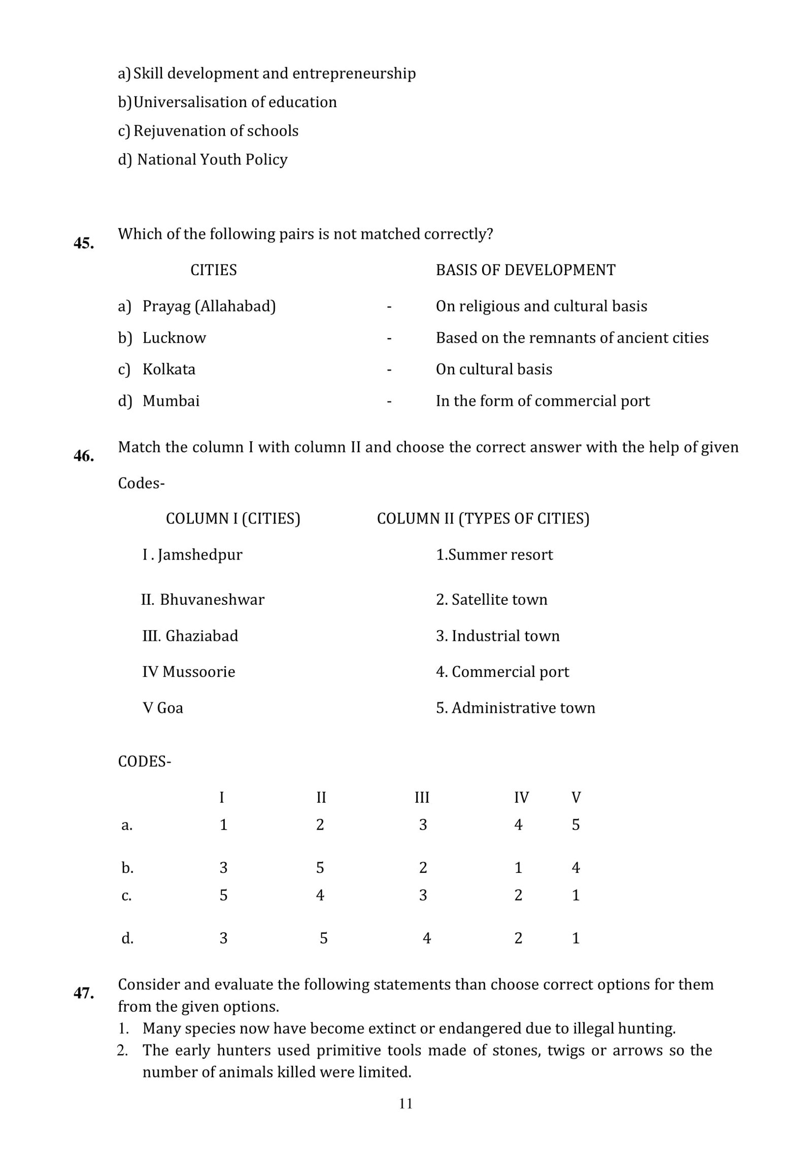 CBSE Class 12 Geography Sample Question Paper 2022 - Education Idol